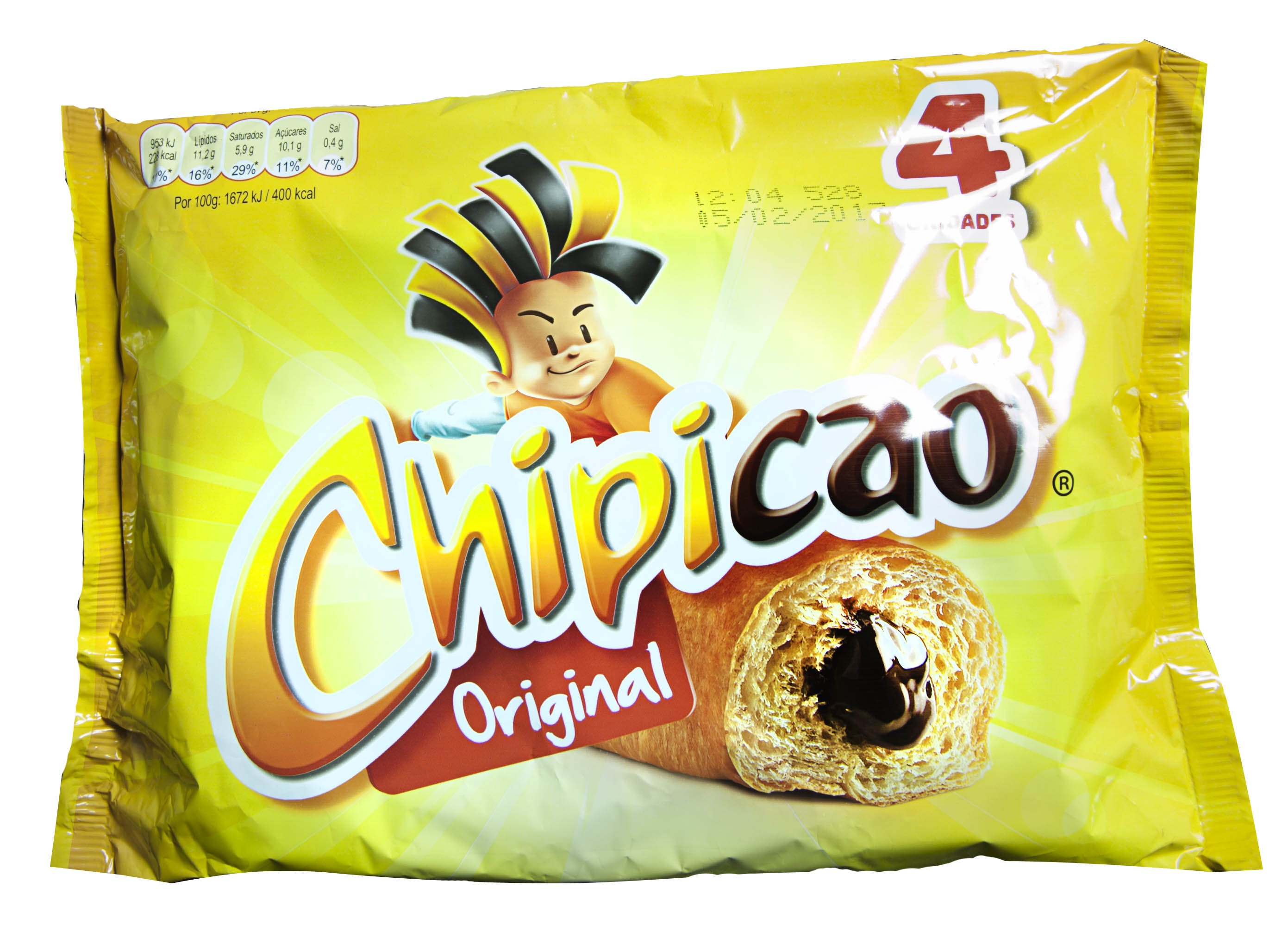 BRIOCHE CHIPICAO 4X57G