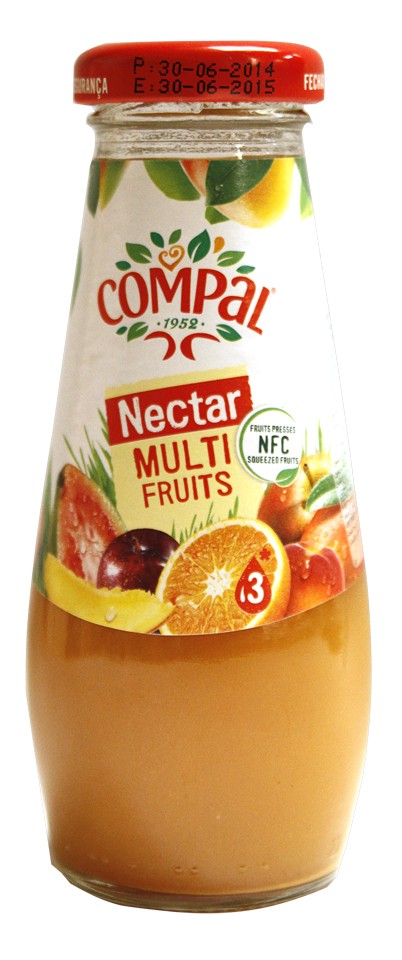 COMPAL VERRE 20 CL MULTI FRUITS X 15