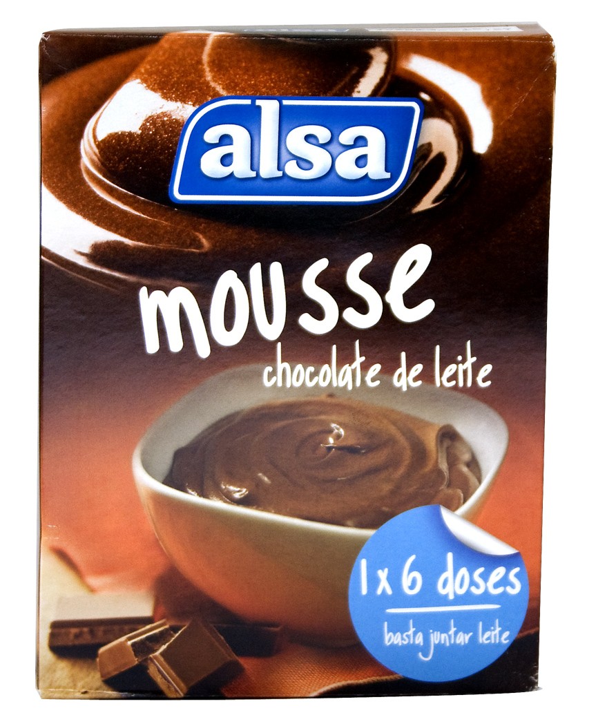 MOUSSE AU CHOCOLAT AU LAIT ALSA