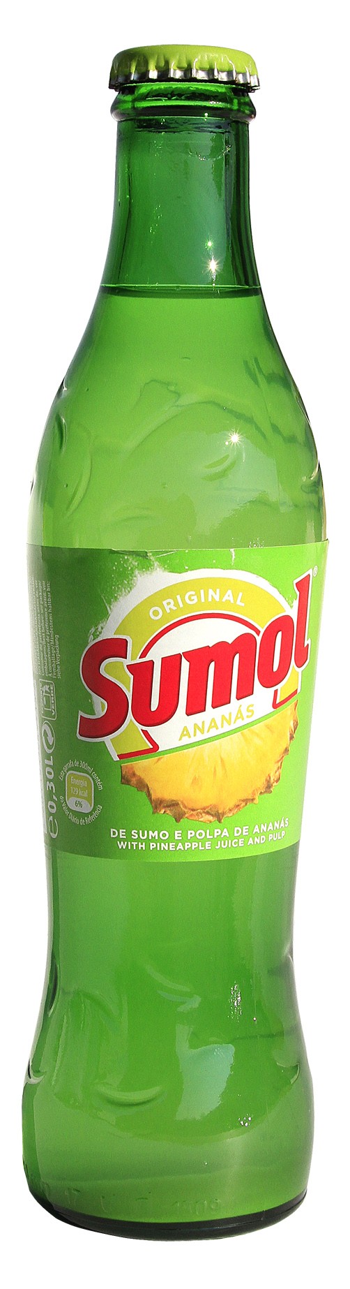 SUMOL ANANAS VERRE 30 CL X 24