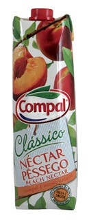 JUS DE FRUIT COMPAL PECHE 1 L